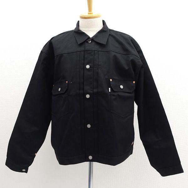 SAPEur × Dickies / サプール ◆ワークジャケット/ブルゾン/ブラック/サイズXL/タグ付き A0023-519 メンズ　【中古】