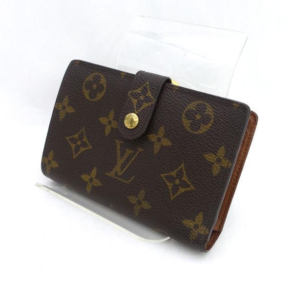 LOUIS VUITTON / ルイヴィトン ◆ポルトフォイユ ヴィエノワ がま口二つ折り財布 モノグラム M61674【財布/ウォレット】【中古】
