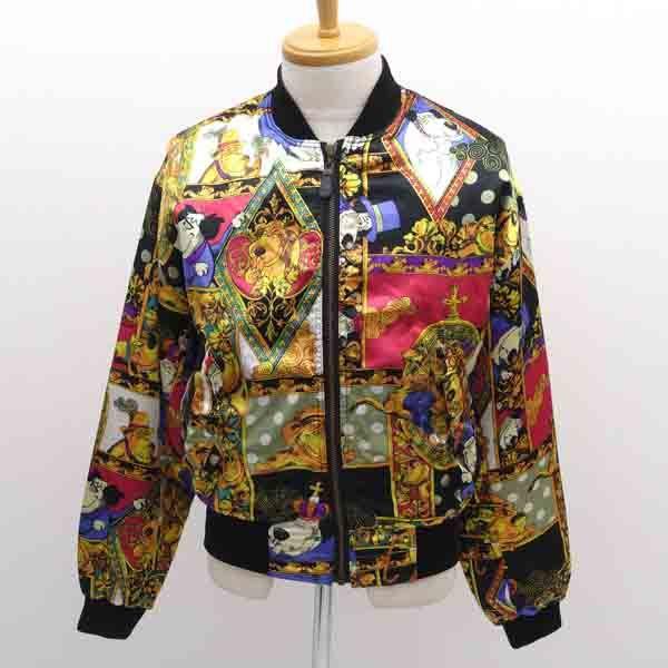 YOSHIYUKI KONISHI / ヨシユキコニシ ◆ブルゾン/ケンケン/総柄/アメコミ/マルチカラー/サイズ表記なし YMCV-01 メンズ【中古】