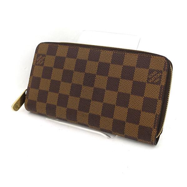 LOUIS VUITTON / ルイヴィトン ◆ジッピーウォレット ラウンドファスナー長財布 ダミエ N60015 【財布/ウォレット】【中古】