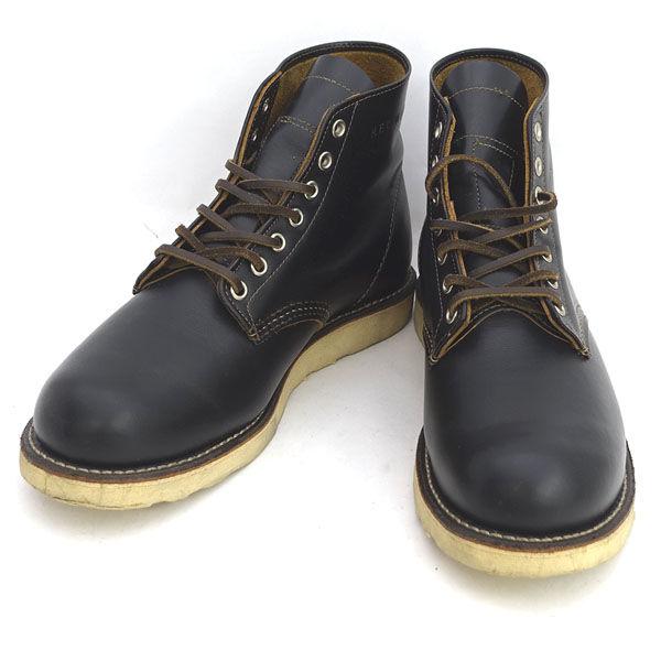 RED WING / レッドウィング ◆アイリッシュセッター/クローンダイク/犬タグ/ブラック/26.5 9870 メンズファッション【中古】