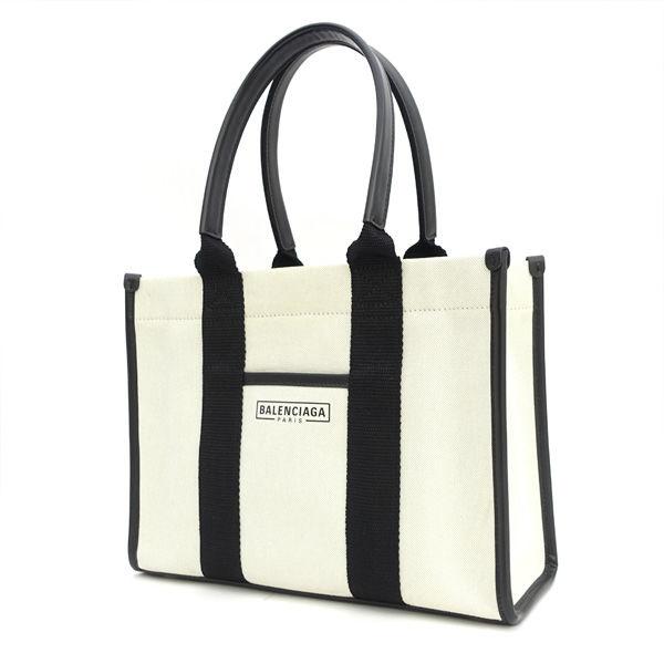 BALENCIAGA / バレンシアガ ◆ハードウェアS 2WAY ショルダーバッグ キャンバストートバッグ 671402 【バッグ/バック】【中古】