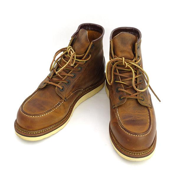 REDWING ◆アイリッシュセッター/ラフ＆タフ/モックトゥ/ブラウン/26.5ｃｍ 1907 メンズファッション【メンズ/MEN】 【中古】