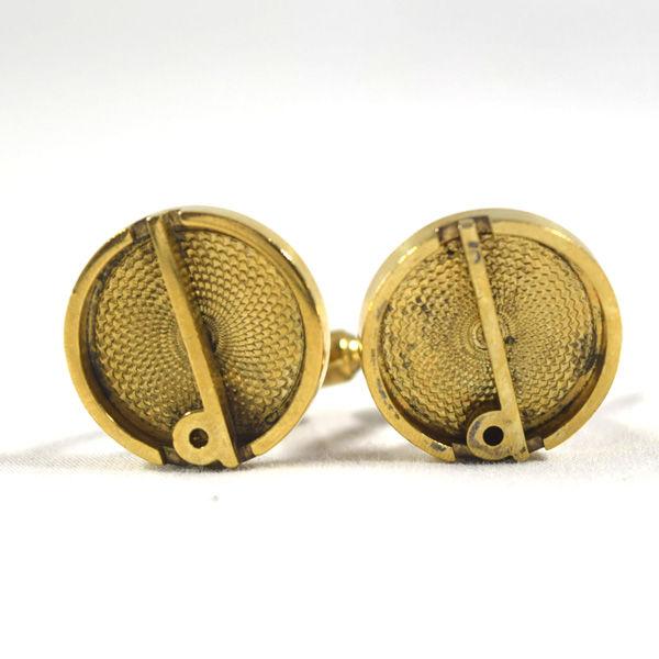 DUNHILL / ダンヒル ■カフス ゴールドカラー ヴィンテージ ホールマーク ブランド【アクセサリー】 【中古】
