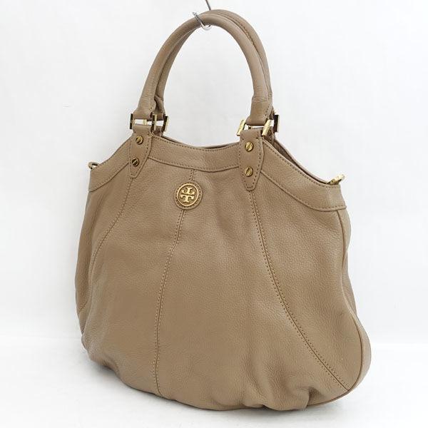 TORY BURCH　/　トリーバーチ ■2wayバッグ　ハンド ショルダー ブラウン系 ブランド【バック/BAG/鞄/カバン】 【中古】