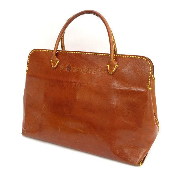 Felisi / フェリージ ■レザー　バッグ　トートバッグ　ビジネス　ブラウン 0071/1 ブランド【バッグ/バック/BAG】 【中古】