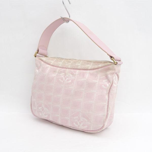 CHANEL / シャネル ■ワンショルダー　ハンドバッグ　ニュートラベルライン　ピンク　ナイロン A20516 【バッグ】 【中古】