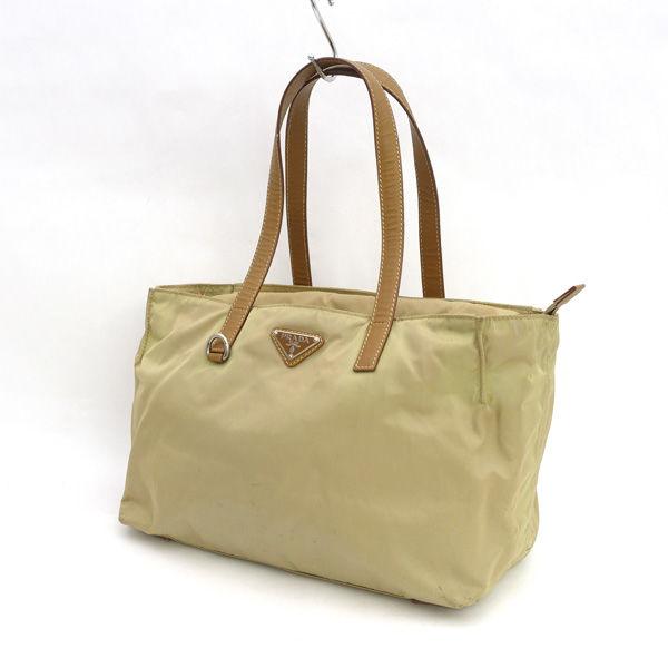 PRADA / プラダ ■ハンドバッグ　ベージュ　 BR3261 ブランド【バッグ/バック/BAG/鞄/カバン】 【中古】