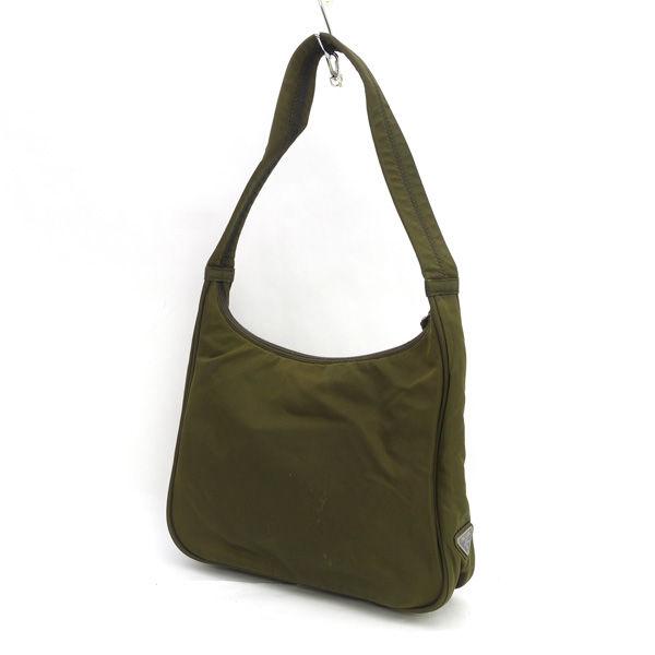 PRADA / プラダ ■セミショルダーバッグ　ワンショルダー　グリーン ブランド【バッグ/バック/BAG/鞄/カバン】 【中古】