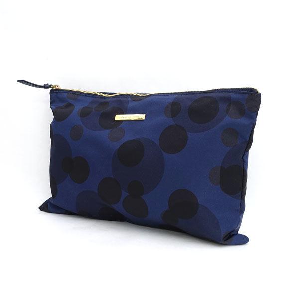 STELLA McCARTNEY / ステラ マッカートニー ■クラッチバッグ　ポーチ　ネイビー　ナイロン ブランド【バッグ】 【中古】