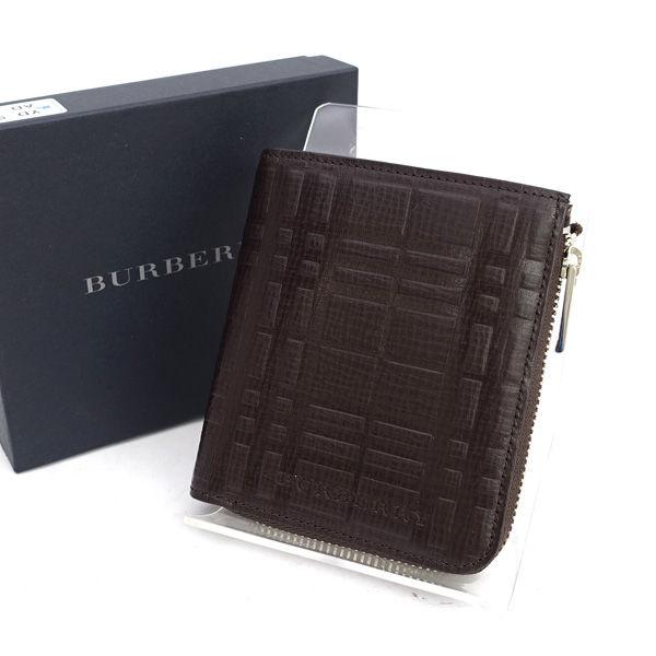 BURBERRY / バーバリー ■財布　L字ファスナー　キーケース　レザー　ブラウン マルチケース 【財布/ウォレット】 【中古】
