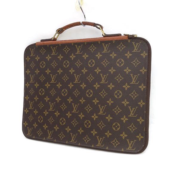 LOUIS VUITTON / ルイヴィトン ■モノグラム　書類ケース　ビジネス　ブリーフケース　PVC ブランド【バッグ】 【中古】