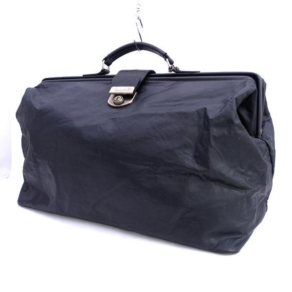 JEAN PAUL GAULTIER / ジャンポール ゴルチエ ■ドクターズバッグ　ボストン　がま口　　ブラック ブランド 【中古】