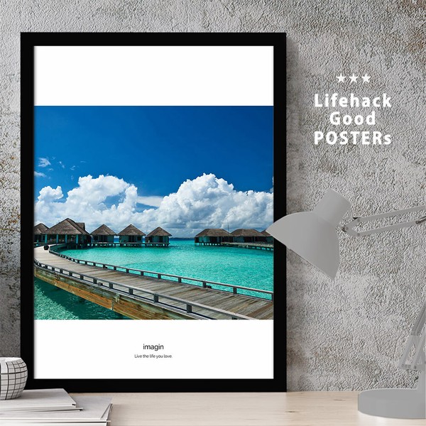 LIFEHACK/SEA08 アートポスター A3 A4 アートプリント 高級印画紙 / 家具・インテリア インテリアアートの通販はau PAY マーケット - ロシナンテ！オンライン ...
