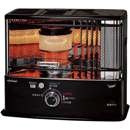TOYOTOMI トヨトミ RC-W3624(B)反射型石油ストーブ「ダブルクリーン」