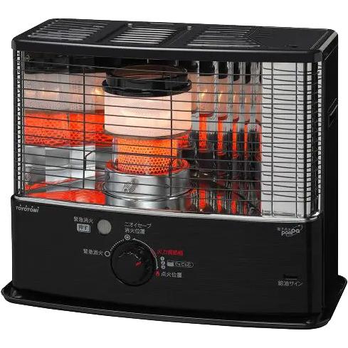 TOYOTOMI トヨトミ HRC-W3624(B)反射型石油ストーブ「ダブルクリーン」