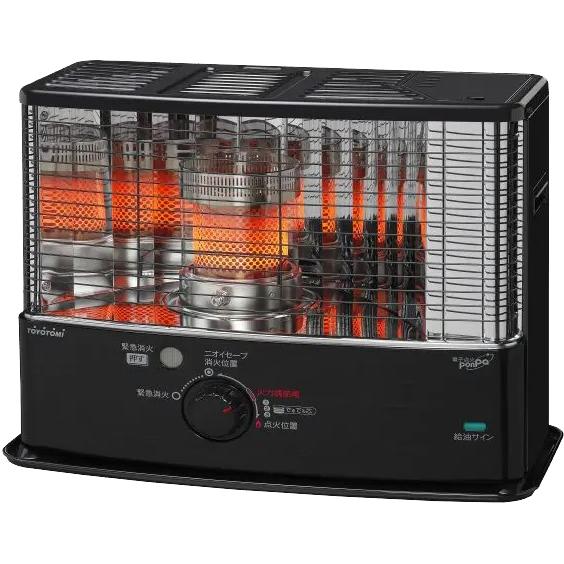 TOYOTOMI トヨトミ RS-W3024(B)反射型石油ストーブ「シングル燃焼 ワイドタイプ」