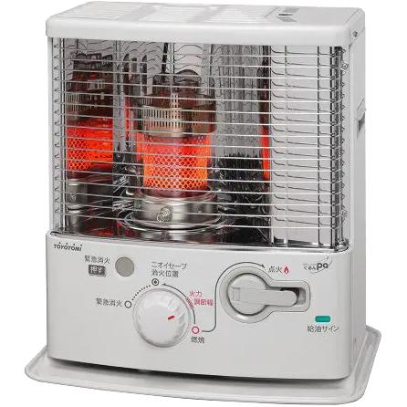 TOYOTOMI トヨトミ RS-G2424(W)反射型石油ストーブ「電池レス石油ストーブ」