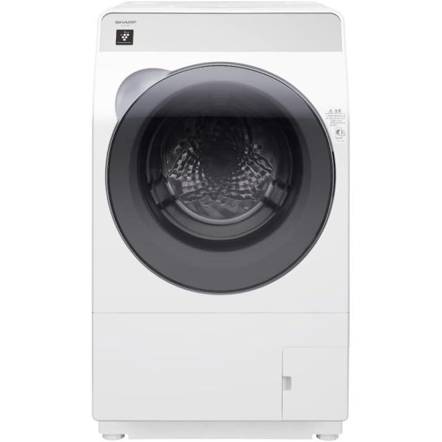 SHARP シャープ 【関東限定】【標準設置無料】ES-K10B-WRドラム式洗濯乾燥機【右開き】【洗濯・脱水10kg/乾燥6kg 】