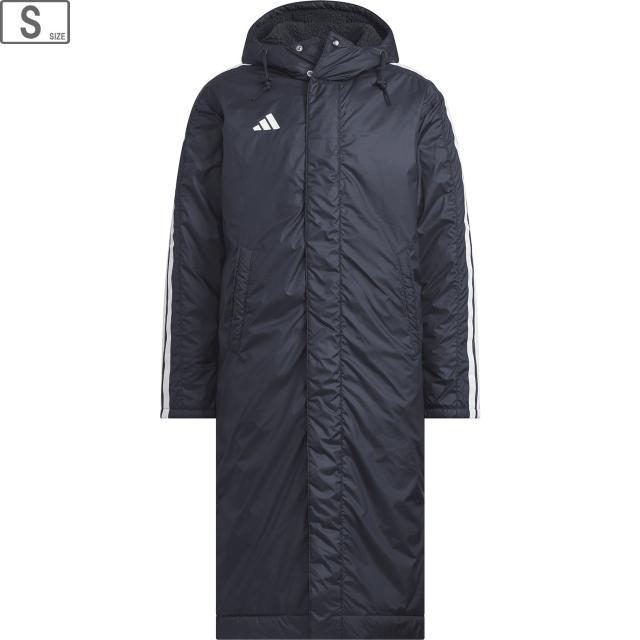 adidas アディダス 【ユニセックス】スリーストライプス ルーズフィット ロング ボアコート 【J/Sサイズ】 BW566