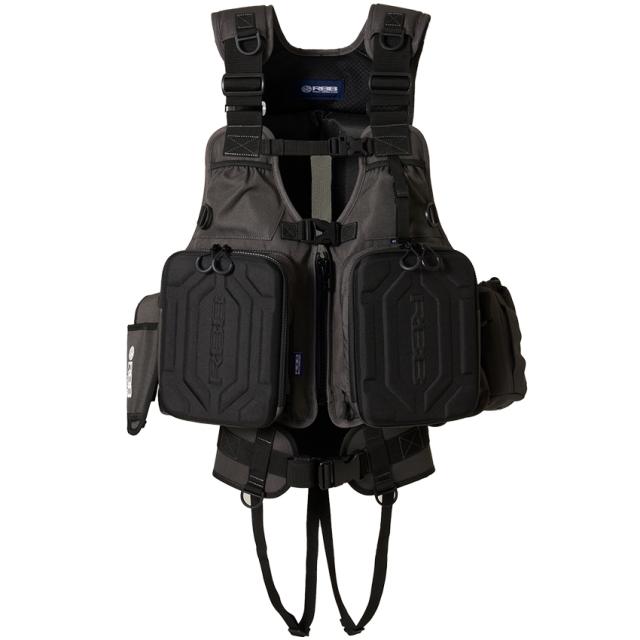 SOHSHIN/双進 RBB ウェーディングベスト25LIMITED 【チャコール】 7760