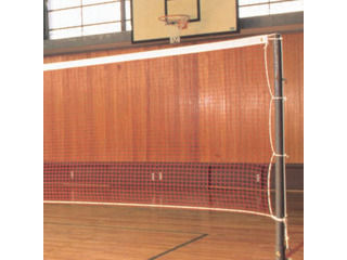 ダンノ DANNO バドミントンネット２１０/２４D6504 （ブラウン）