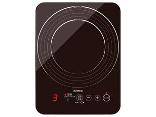 ドリテック IHクッカー「ピコ」  DI-223BK