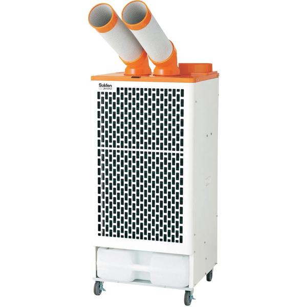 Suiden スイデン 【代引不可】スポットエアコン 2口 首振りなし 3相200V SS-52EJ-3