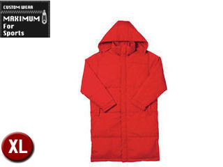 MAXIMUM/マキシマム MJ0066-3 ライトベンチコート  【XL】 (レッド)