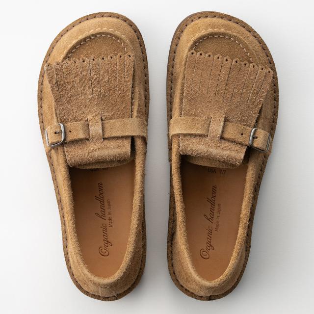 organichandloom オーガニックハンドルーム 【ユニセックス】セーヴル キルト SEVRES QUILT 【ニュートープ】【23.0cm】 OH017491 日本製