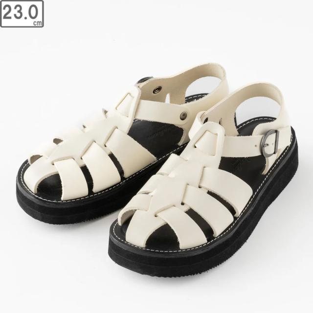 organichandloom オーガニックハンドルーム 【レディース】グルカ プラットフォーム 【オフホワイト】【23.0cm】 OH023010