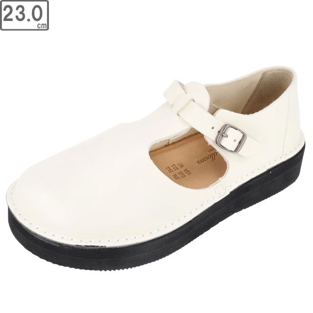 organichandloom オーガニックハンドルーム 【レディース】グナ プラットフォーム 【オフホワイト】【23.0cm】 OH024010 日本製 本革 レザーシューズ