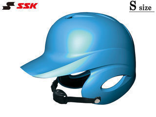 SSK エスエスケイ 【ジュニア】少年硬式打者用両耳付きヘルメット【ブルー】【S】H5500