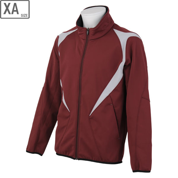 DESCENTE デサント ボンディングストレッチコートDR219(エンジ×シルバー)【XA】