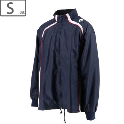 CONVERSE コンバース 【メンズ】ウォームアップジャケット 裾ボックス仕様 【ネイビー×ホワイト】【Sサイズ】CB162501S-2911