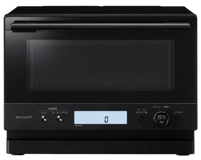 SHARP シャープ RE-WF235-B(ブラック)　オーブンレンジ 23L（1段調理）