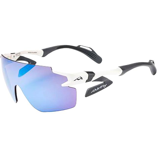 Airfly エアフライ 【レディース】鼻パッドがないスポーツサングラス ワイドプロテクトレンズ装着 AF-302 C-5WP