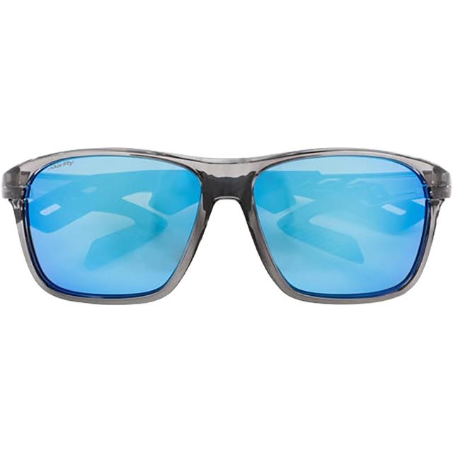 Airfly エアフライ 【ユニセックス】鼻パッドがないスポーツサングラス ミラーレンズ組込みセット 【ブルーミラー】
