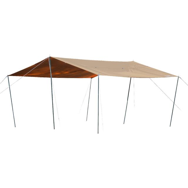 TENT FACTORY テントファクトリー Hi-TCワイドロング レクタングタープ ベージュ TCRT4244R
