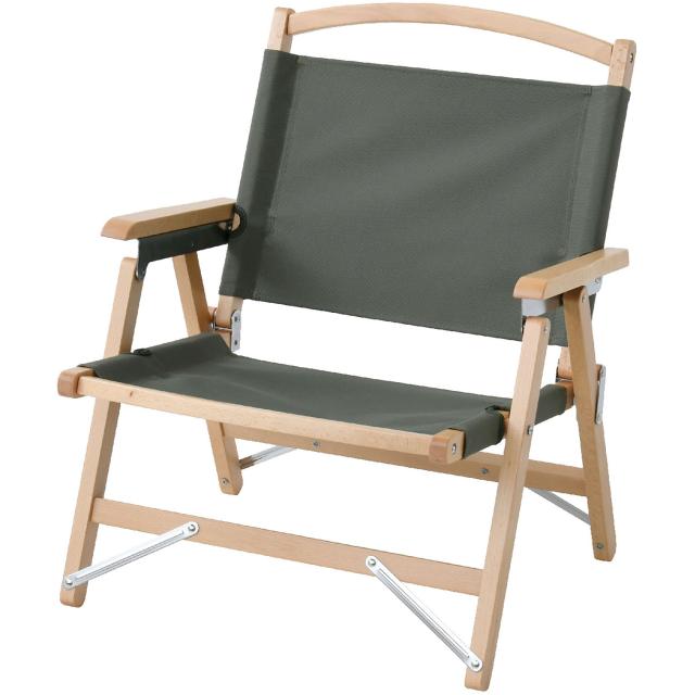 TENT FACTORY テントファクトリー ZELデッキチェア LOW カーキグリーン TFZELDN