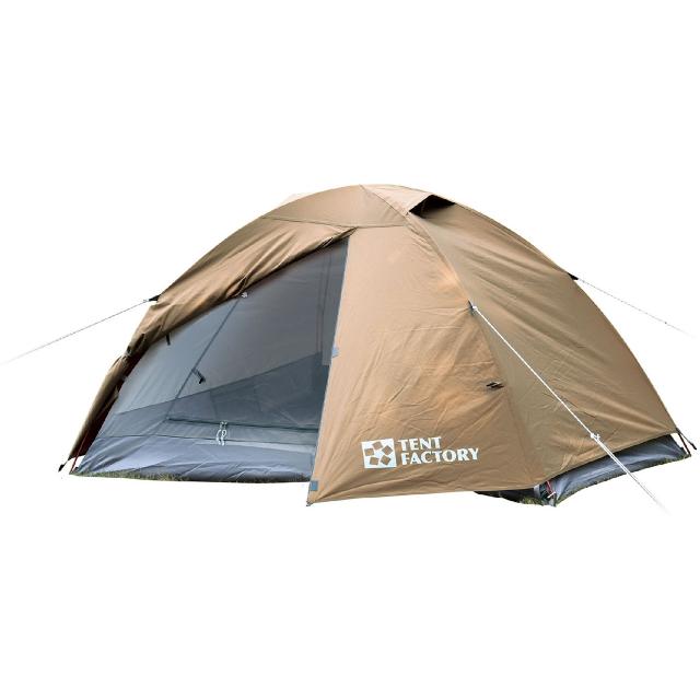 TENT FACTORY テントファクトリー Hi-TCドームテント2 ベージュ TFTCD2A