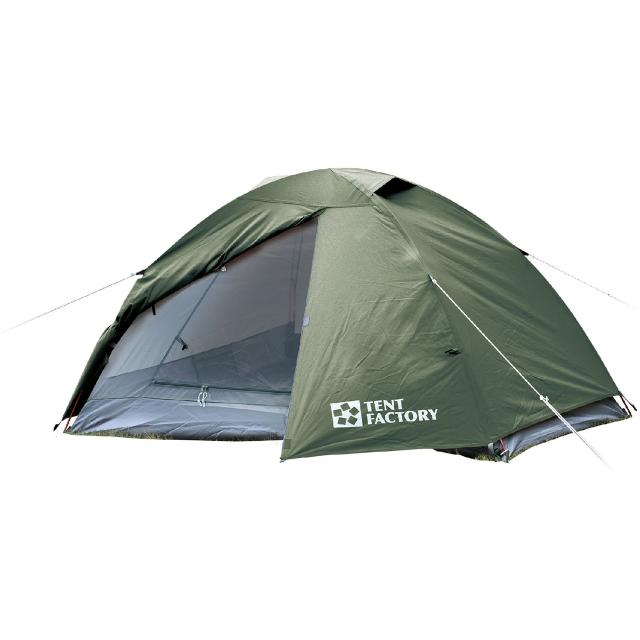 TENT FACTORY テントファクトリー Hi-TCドームテント2 カーキグリーン TFTCD2A