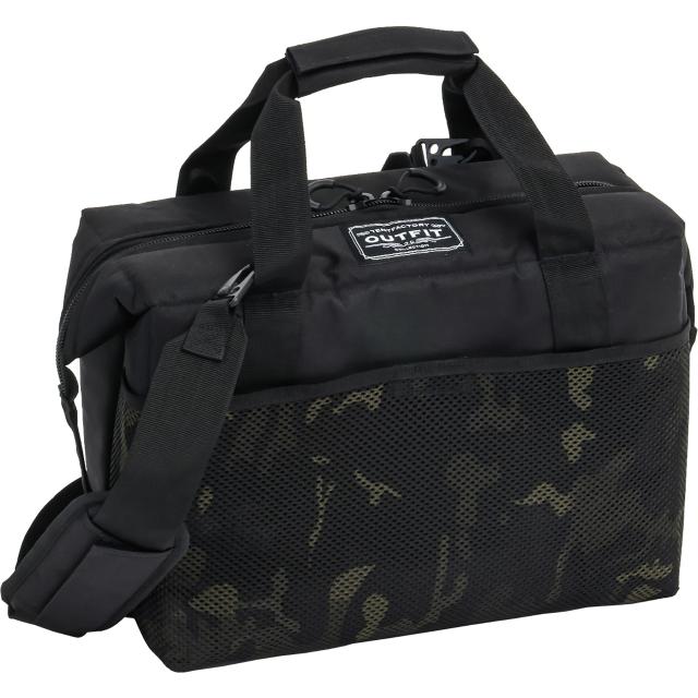 TENT FACTORY テントファクトリー ソフトクーラーバッグ ボクシー 16L ブラック TFOFBXY16