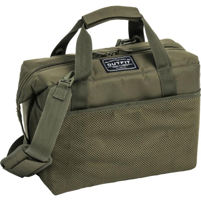 TENT FACTORY テントファクトリー ソフトクーラーバッグ ボクシー 16L カーキグリーン TFOFBXY16