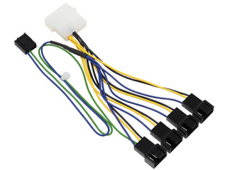 ainex アイネックス ファンPWM信号4分岐ケーブル 10cm CA-864PSAの通販はau PAY マーケット - ムラウチドットコム | au PAY マーケット－通販サイト