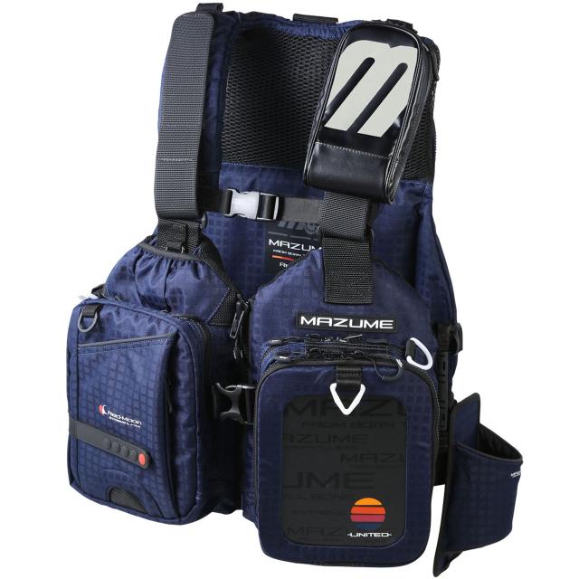 mazume マズメ レッドムーンライフジャケットIX 【ネイビー】 MZLJ-827