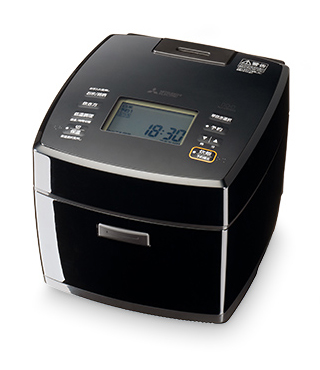 MITSUBISHI 三菱 NJ-VP10H-B(黒曜)　IH炊飯器　備長炭 炭炊釜 「熾火」 5.5合炊き
