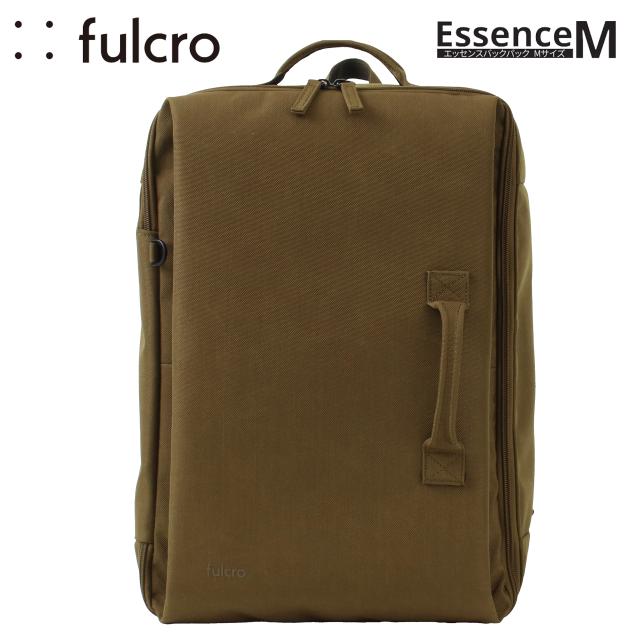 fulcro フルクロ エッセンス バックパック M 【オリーブ】【19L】 fma-0004 撥水