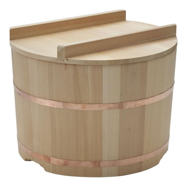 MIYABI 雅漆工芸 のせ蓋おひつ４升用３９ｃｍ