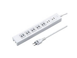 サンワサプライ 【5個セット】 サンワサプライ 電源タップ TAP-F27-2KPX5